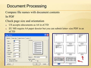 eCTD Submissions | PDF