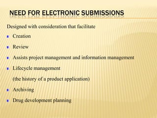 eCTD Submissions | PDF
