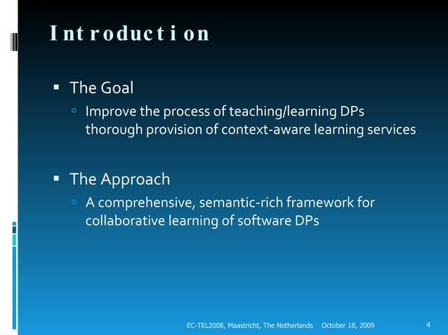 A Semantic-rich Framework for Learning Software Patterns | PPT