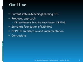 A Semantic-rich Framework for Learning Software Patterns | PPT