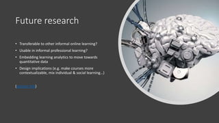 Learners self-directing their learning in MOOCs #Ectel2019 | PPT