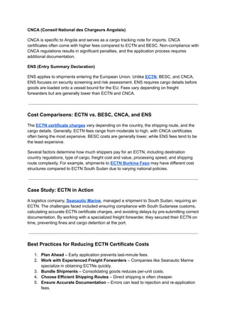 ECTN Certificate Charges vs. BESC, CNCA, and ENS.pdf