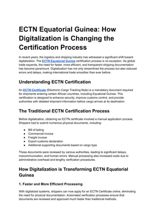 ECTN Equatorial Guinea_ How Digitalization is Changing the Certification Process.pdf