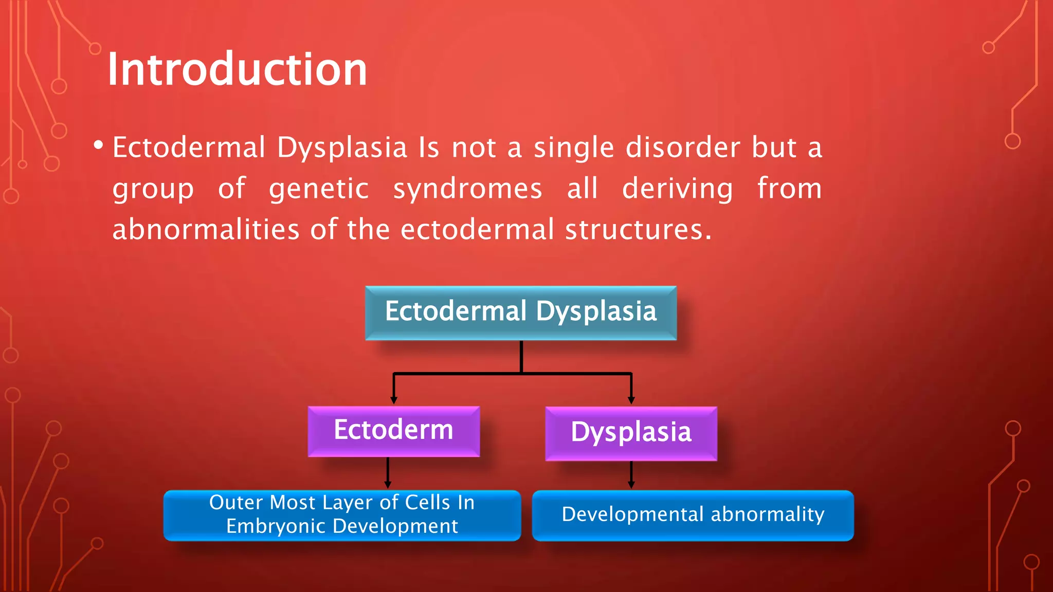 Ectodermal dysplasia | PPTX