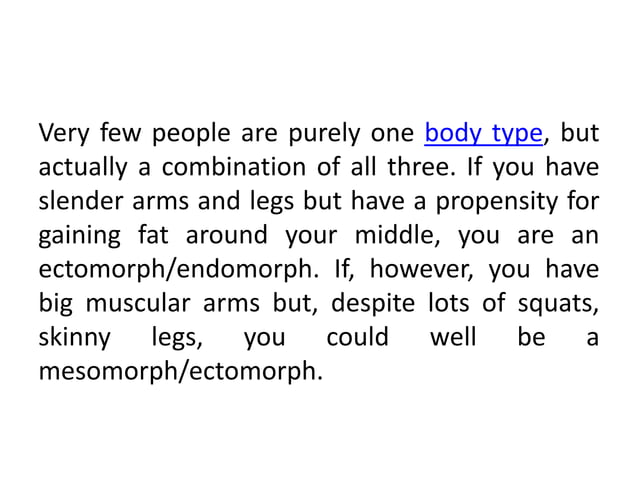 Ectomorph Diet And Workout Plan Ppt 4324