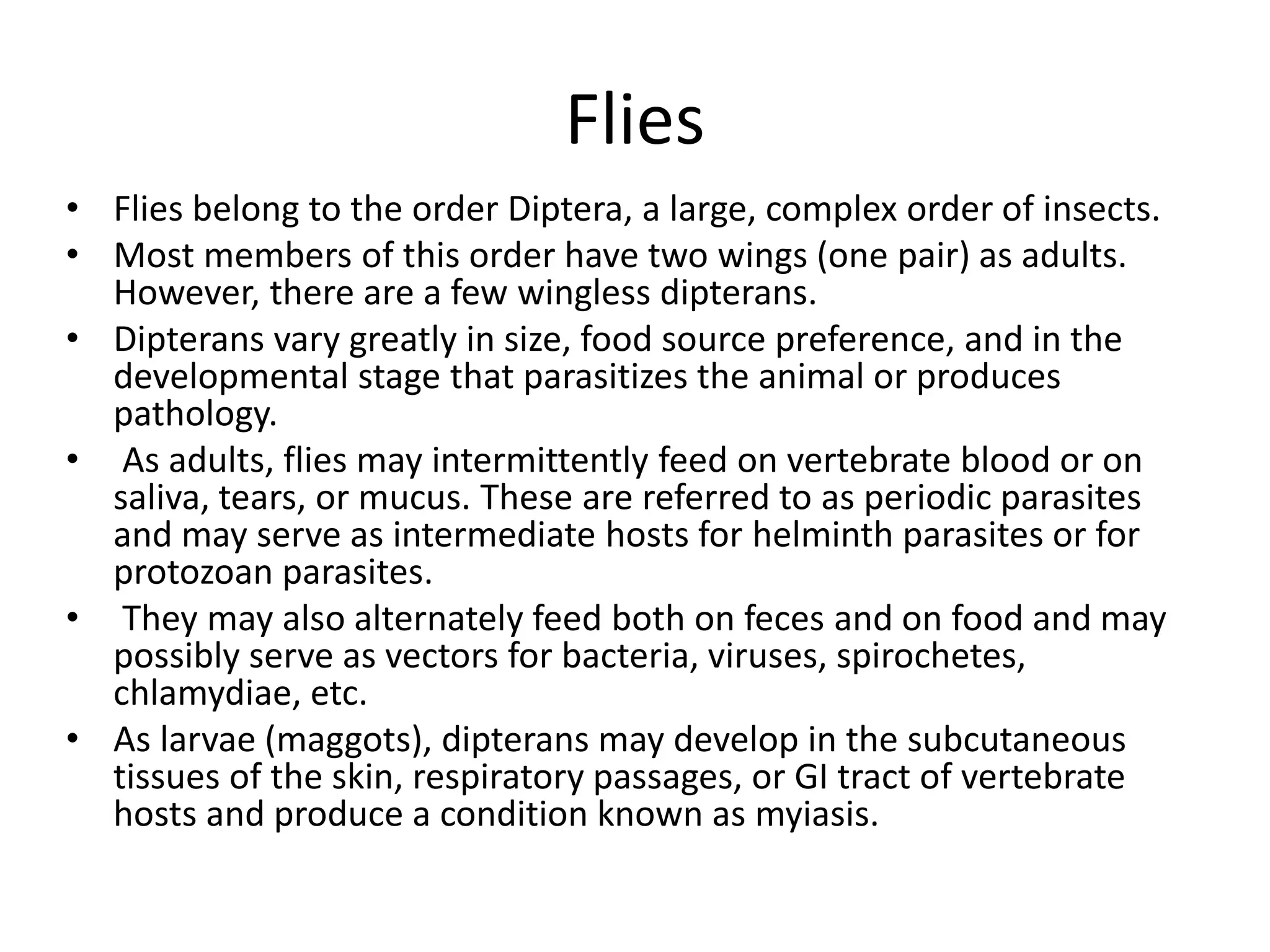 Ectoparasites : Ticks , Mites , Fleas , Flies | PDF