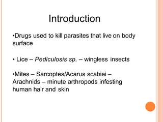 Ectoparasiticides | PDF