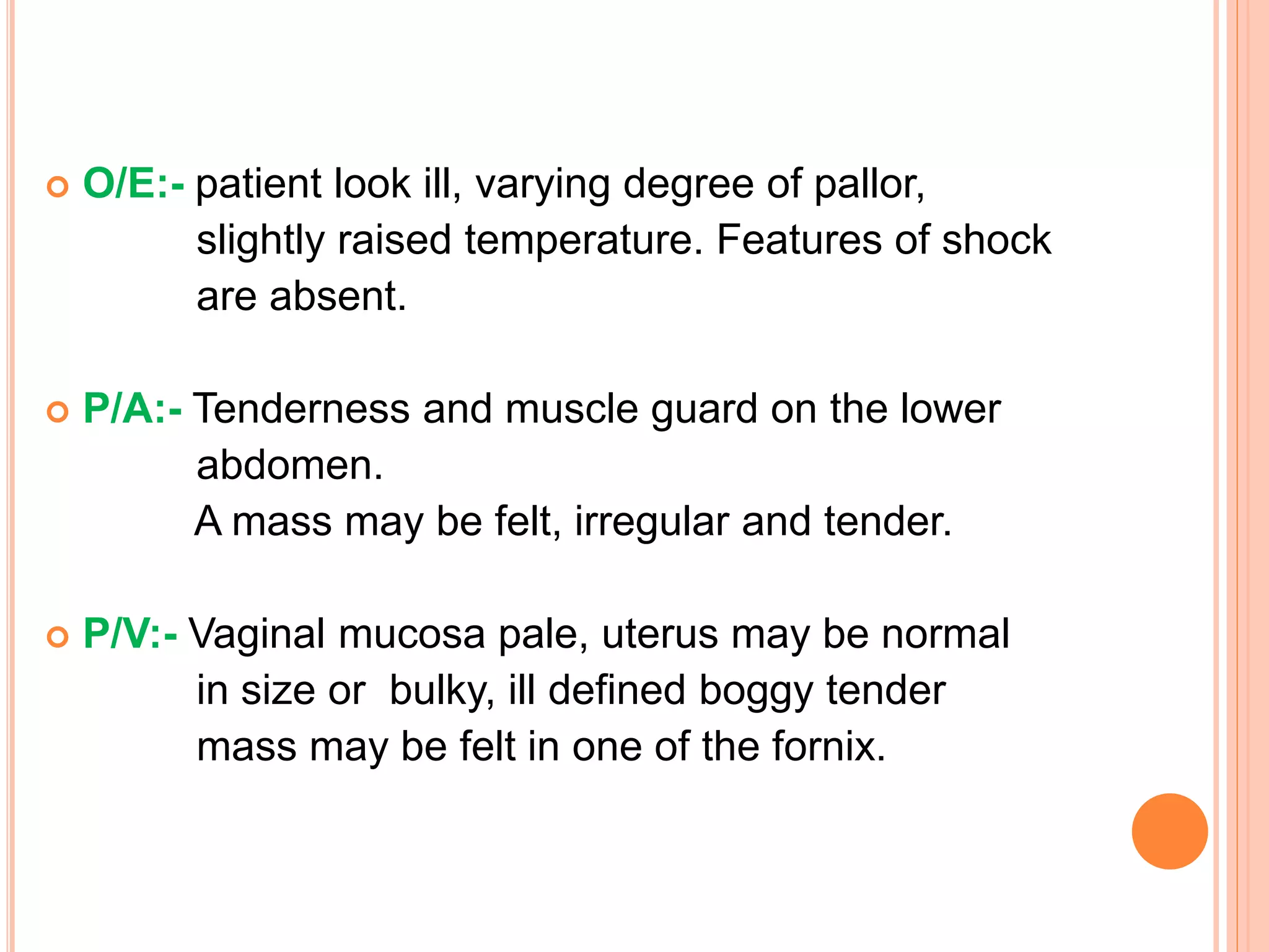Ectopic pregnancy | PPTX