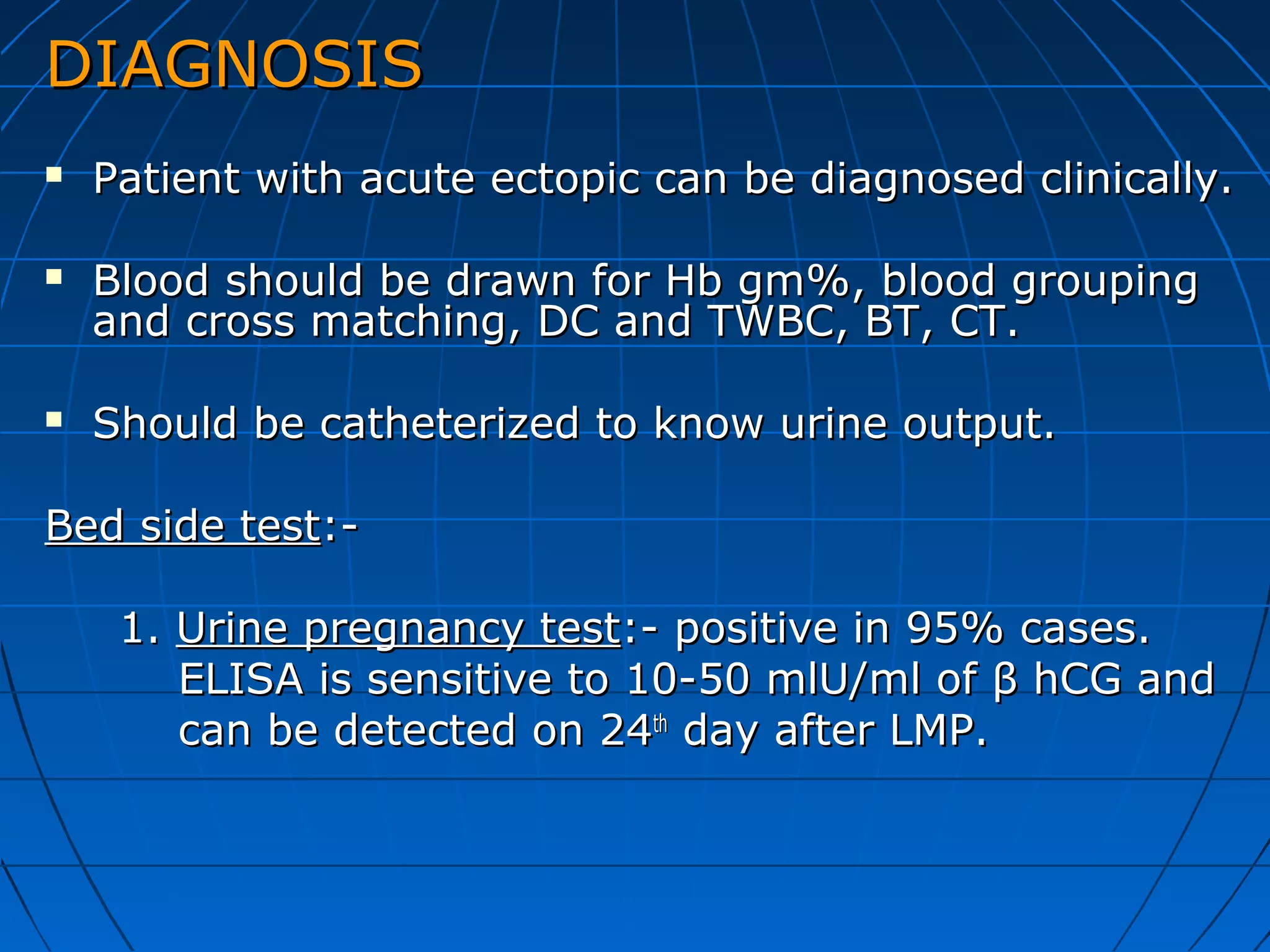 Ectopic pregnancy | PPT