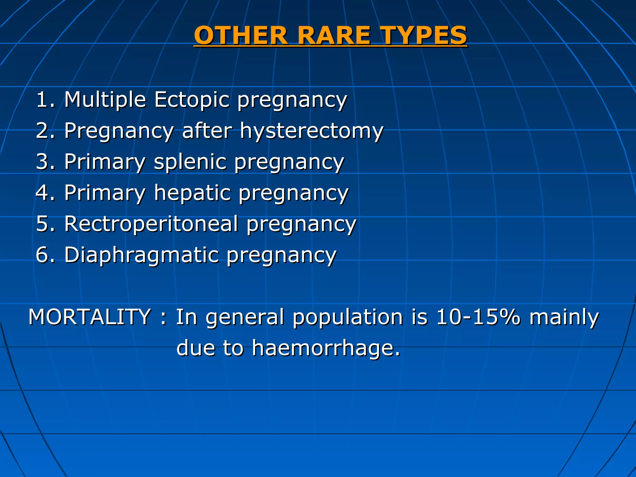 Ectopic pregnancy | PPT