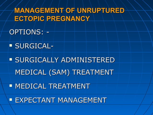 Ectopic pregnancy | PPT