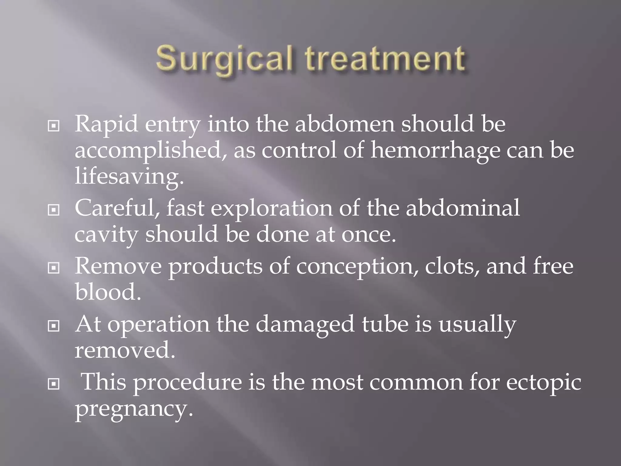 Ectopic pregnancy | PPTX