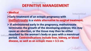 Ectopic pregnancy | PPTX