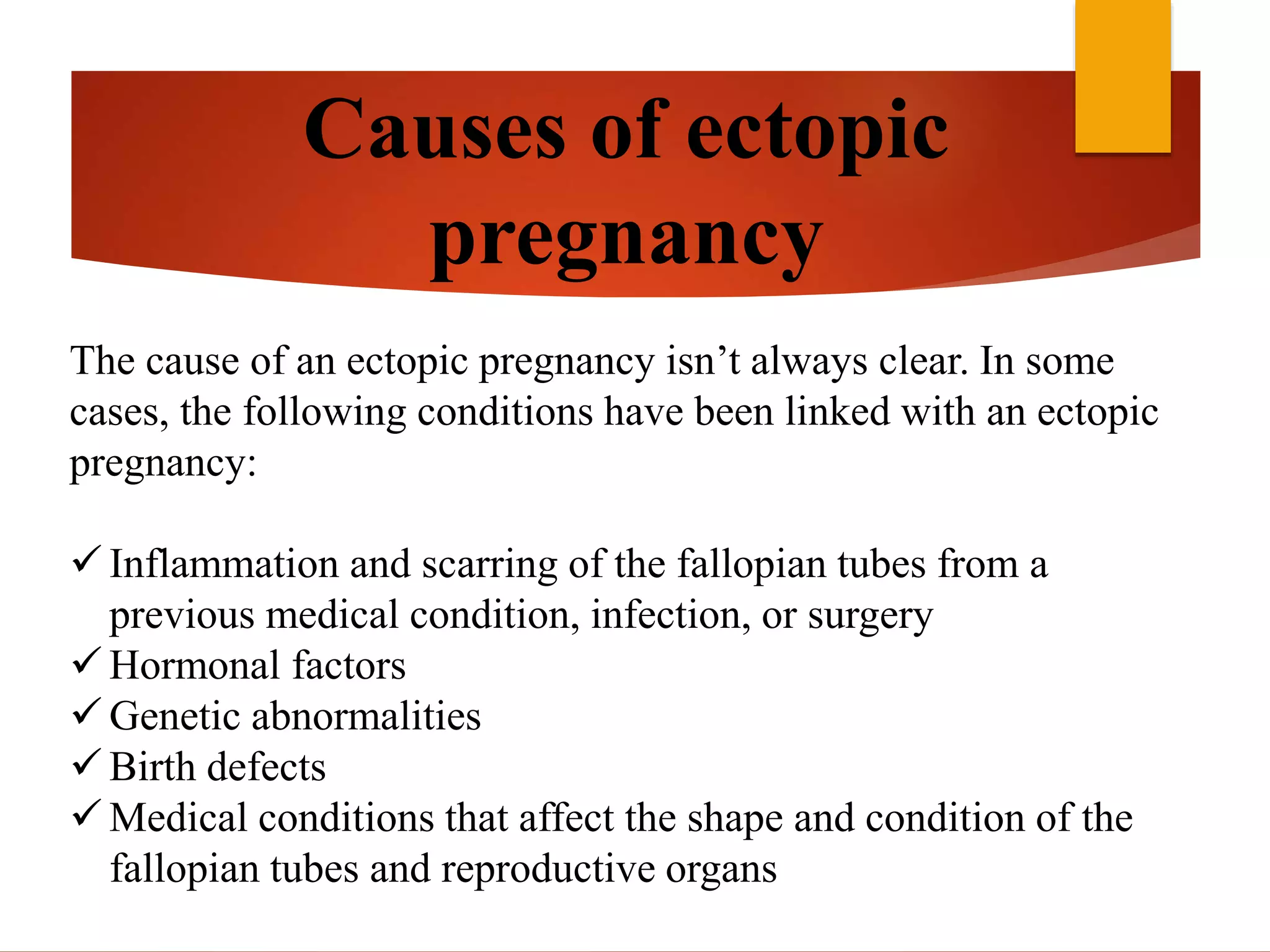 Ectopic pregnancy | PPTX