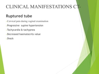 Ectopic pregnancy.presentation slides pt | PPT
