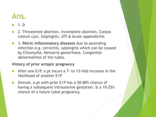 Ectopic pregnancy.presentation slides pt | PPT