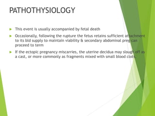 Ectopic pregnancy.presentation slides pt | PPT