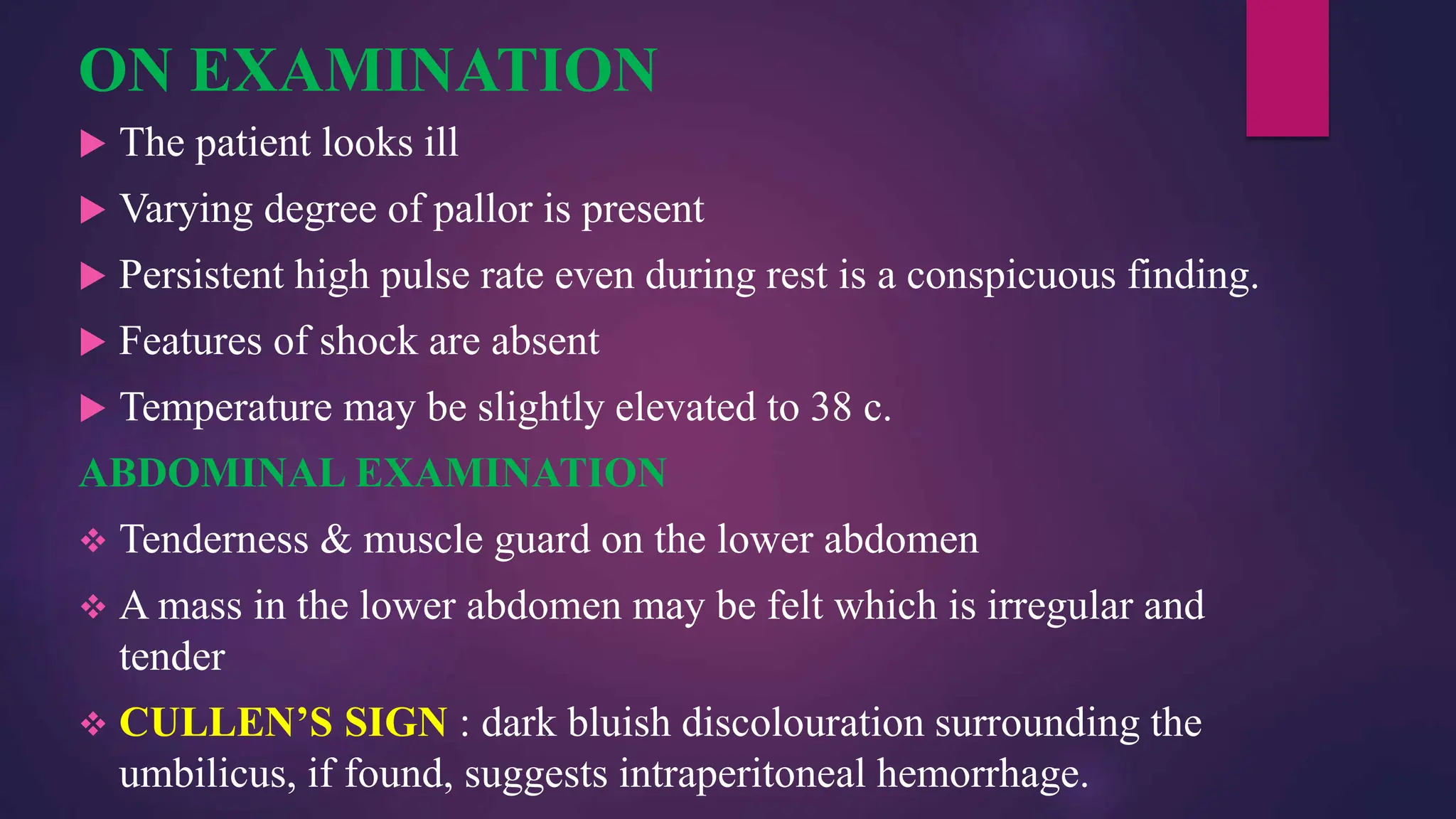 ECTOPIC PREGNANCY obstetrics and gynaecological nursing | PPTX