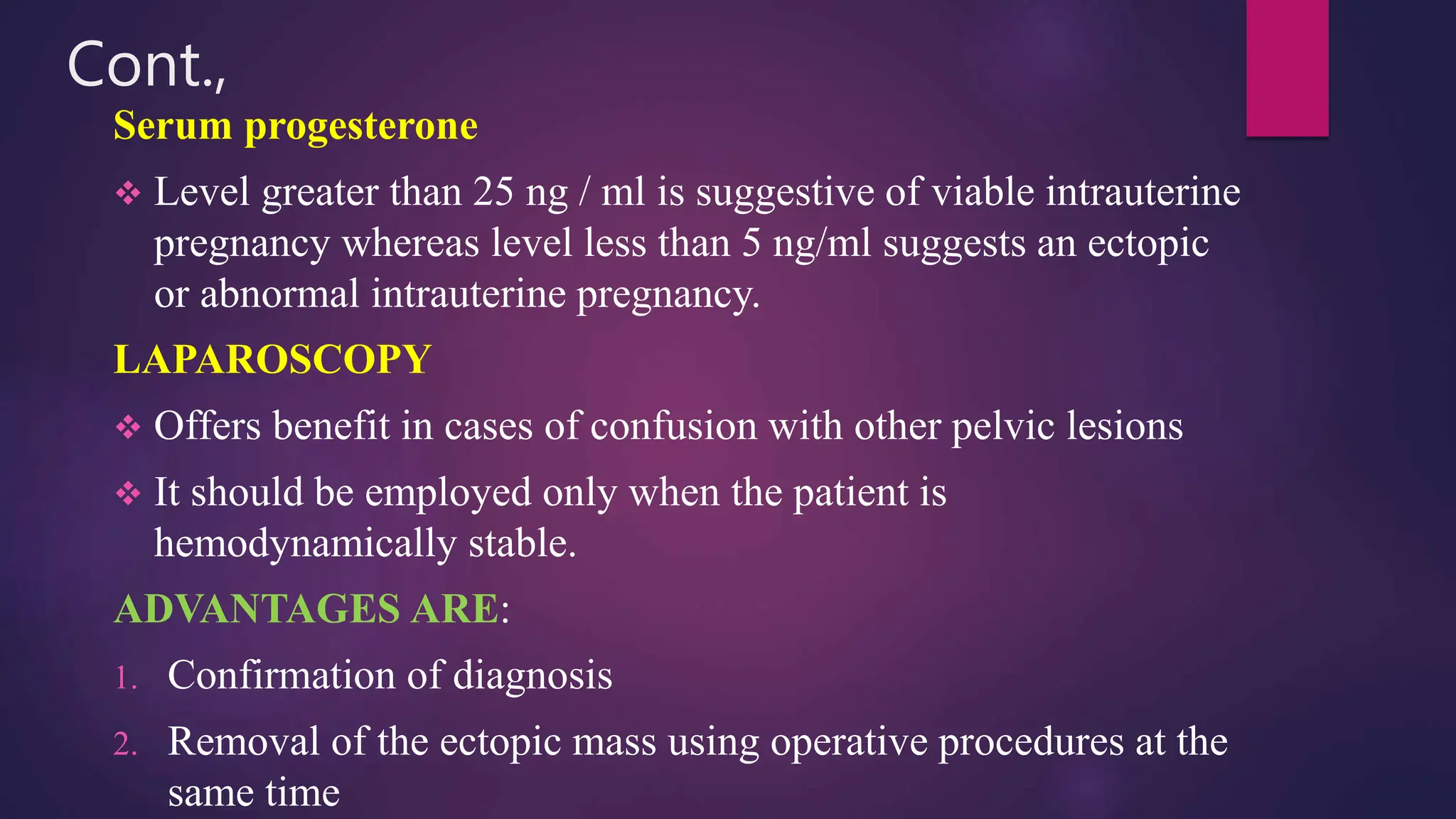 ECTOPIC PREGNANCY obstetrics and gynaecological nursing | PPTX