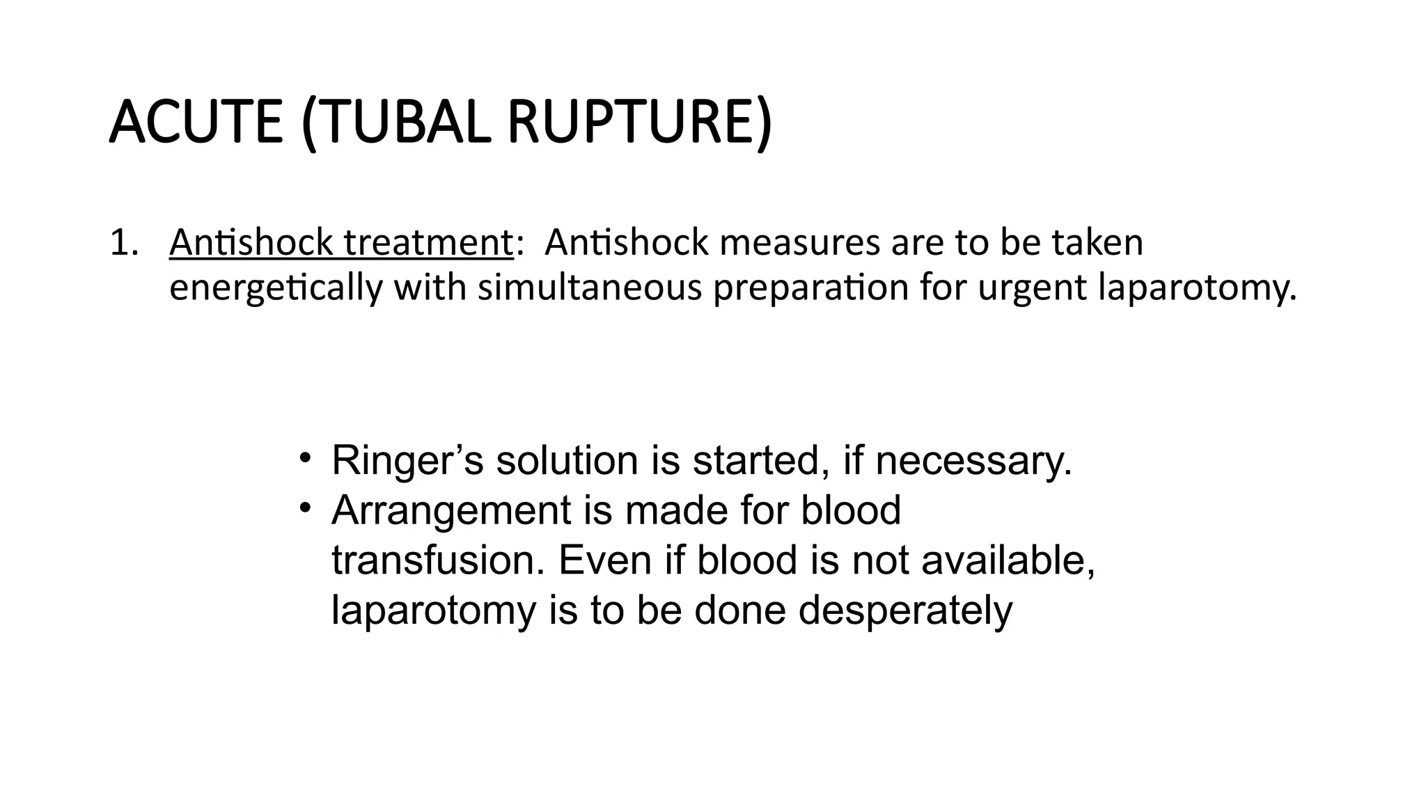 ectopic pregnancy presentation for obs and gyne | PPTX