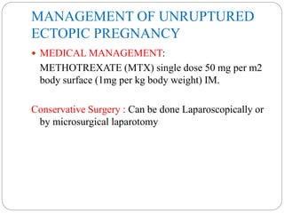 Ectopic pregnancy | PPTX
