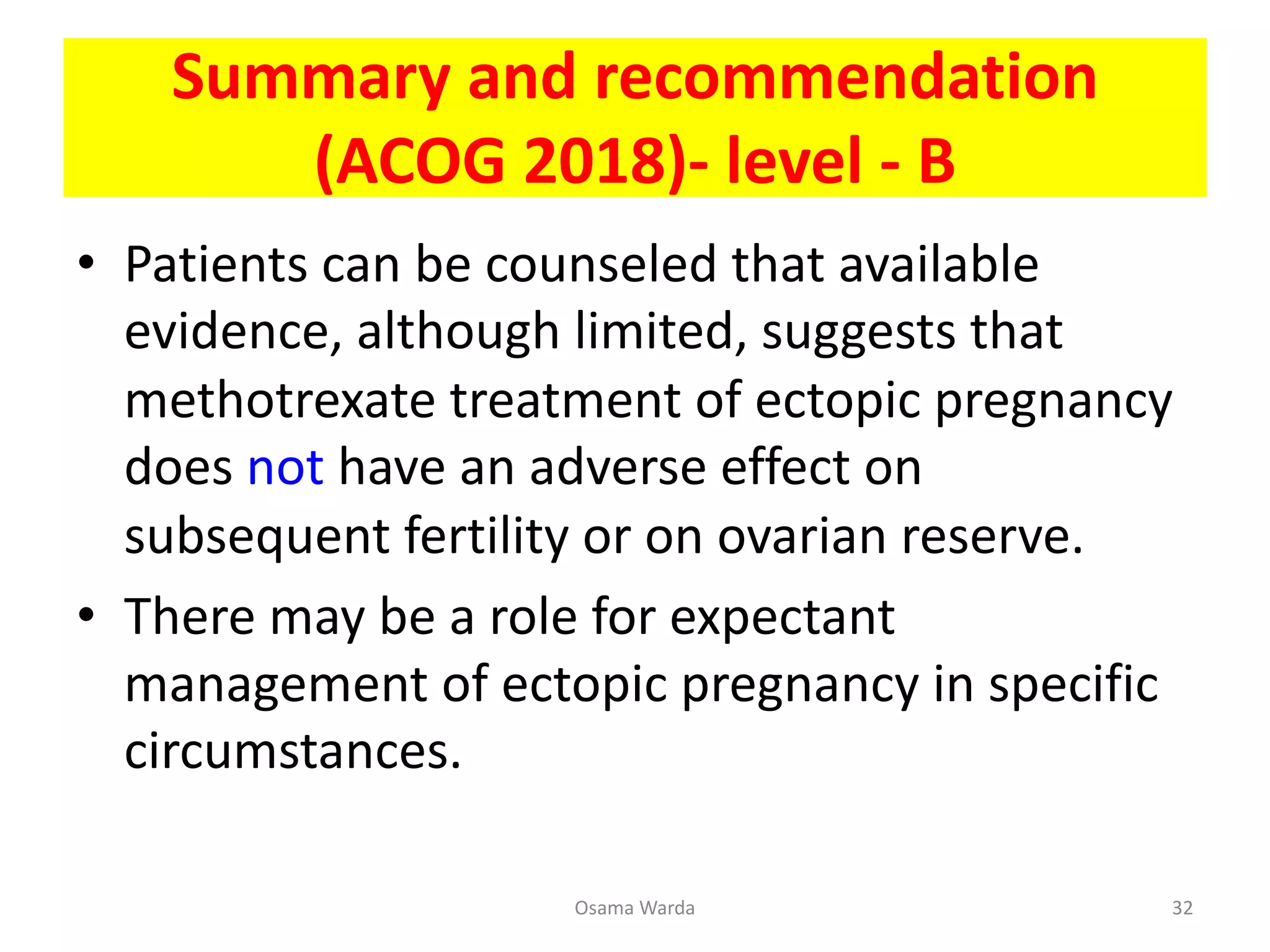 Ectopic pregnancy post graduate | PDF