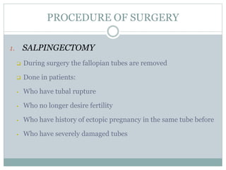Ectopic pregnancy | PPTX