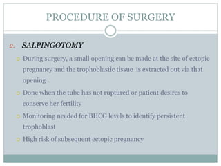 Ectopic pregnancy | PPTX