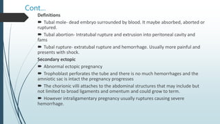 ectopic pregnancy and pregnancy loss-1.pptx | Infertility ...