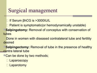 Ectopic pregnancy | PPT