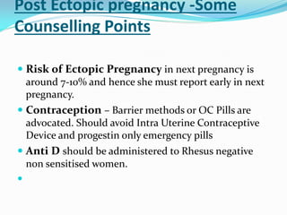 Ectopic Pregnancy – Early Diagnosis and Management | PDF