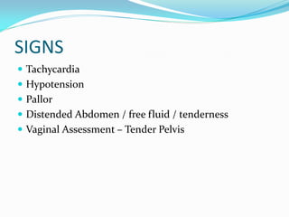 Ectopic Pregnancy – Early Diagnosis and Management | PDF