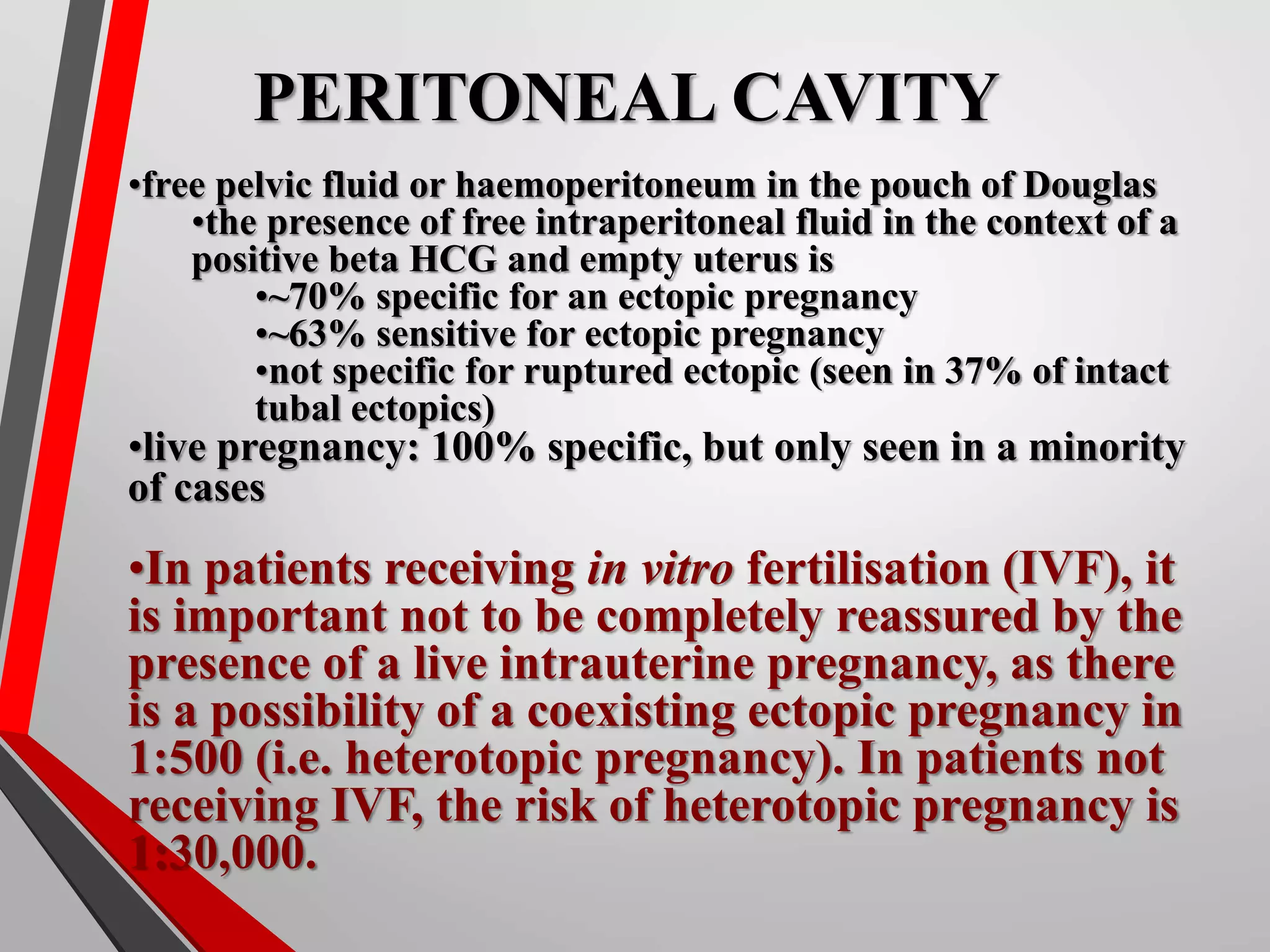 Ectopic pregnancy Radiology | PPTX