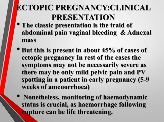 Ectopic pregnancy Radiology | PPTX