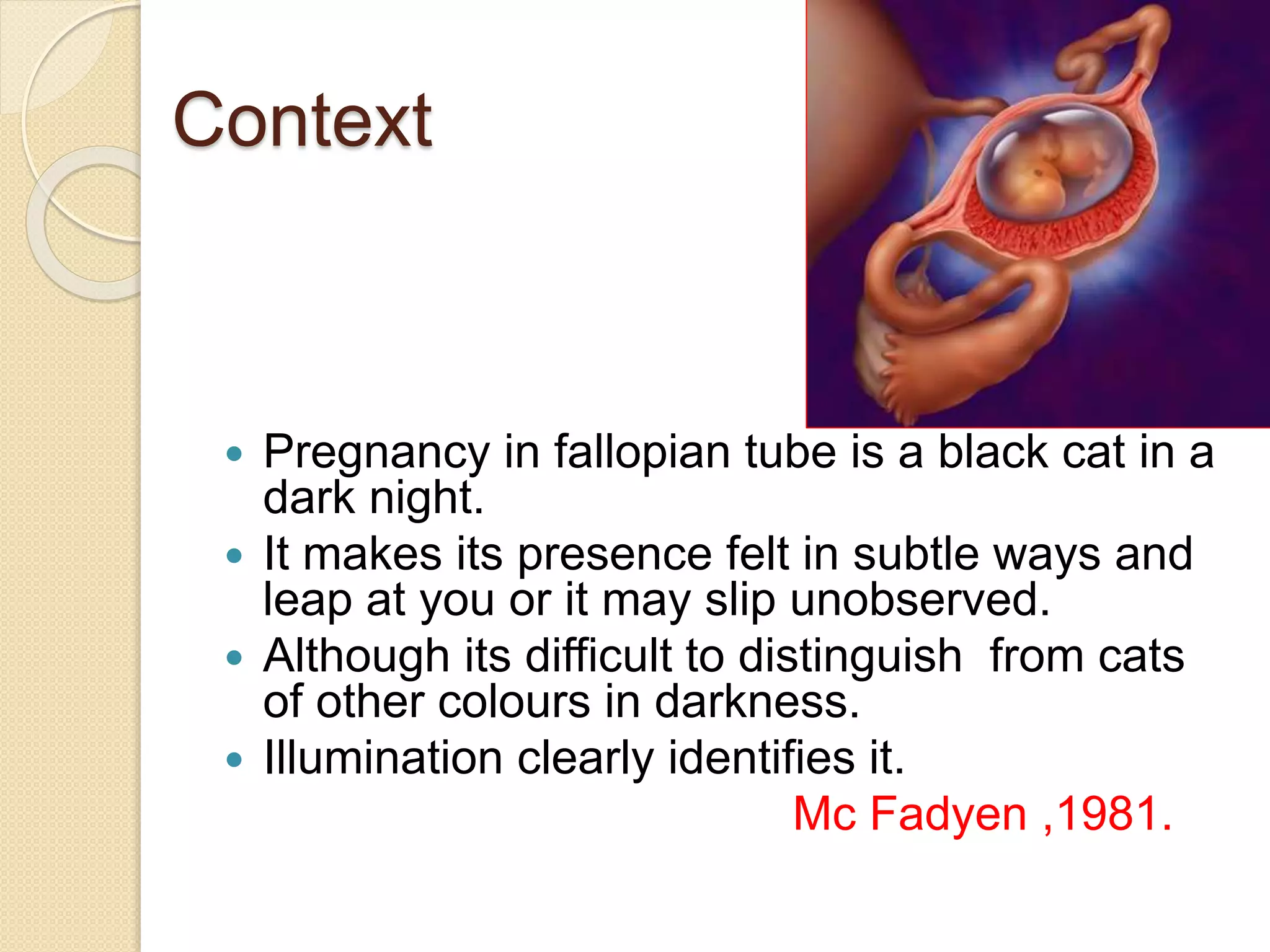 Ectopic pregnancy pannel discussion | PPTX