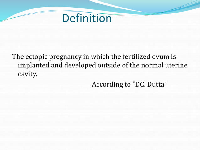 ECTOPIC PREGNANCY PPT for BSc Nursing 4th Year.pptx