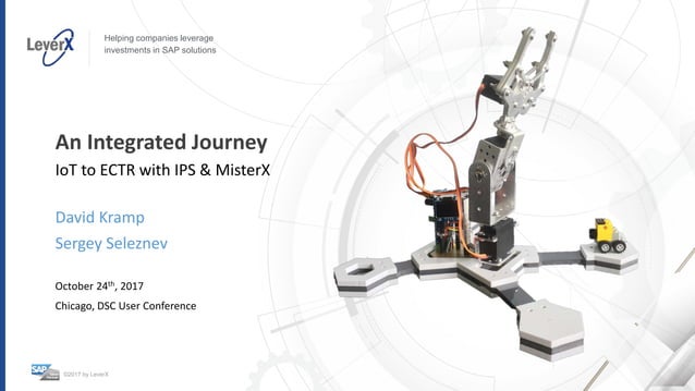 ECTR IoT MisterX & IPS Live Demo | PPT