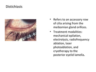 Entropion and its surgical correction | PPT