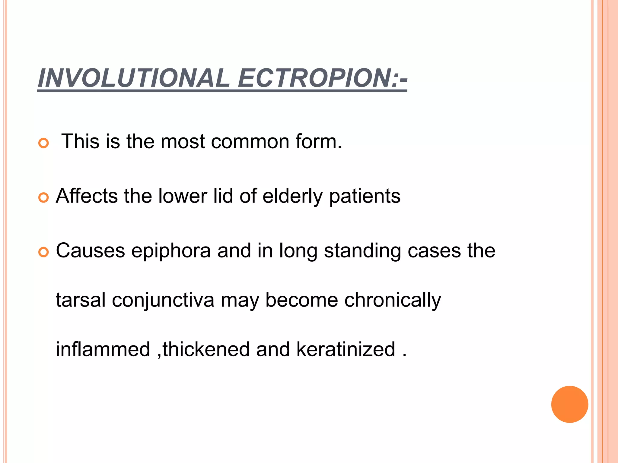 Ectropion and entropion | PPTX