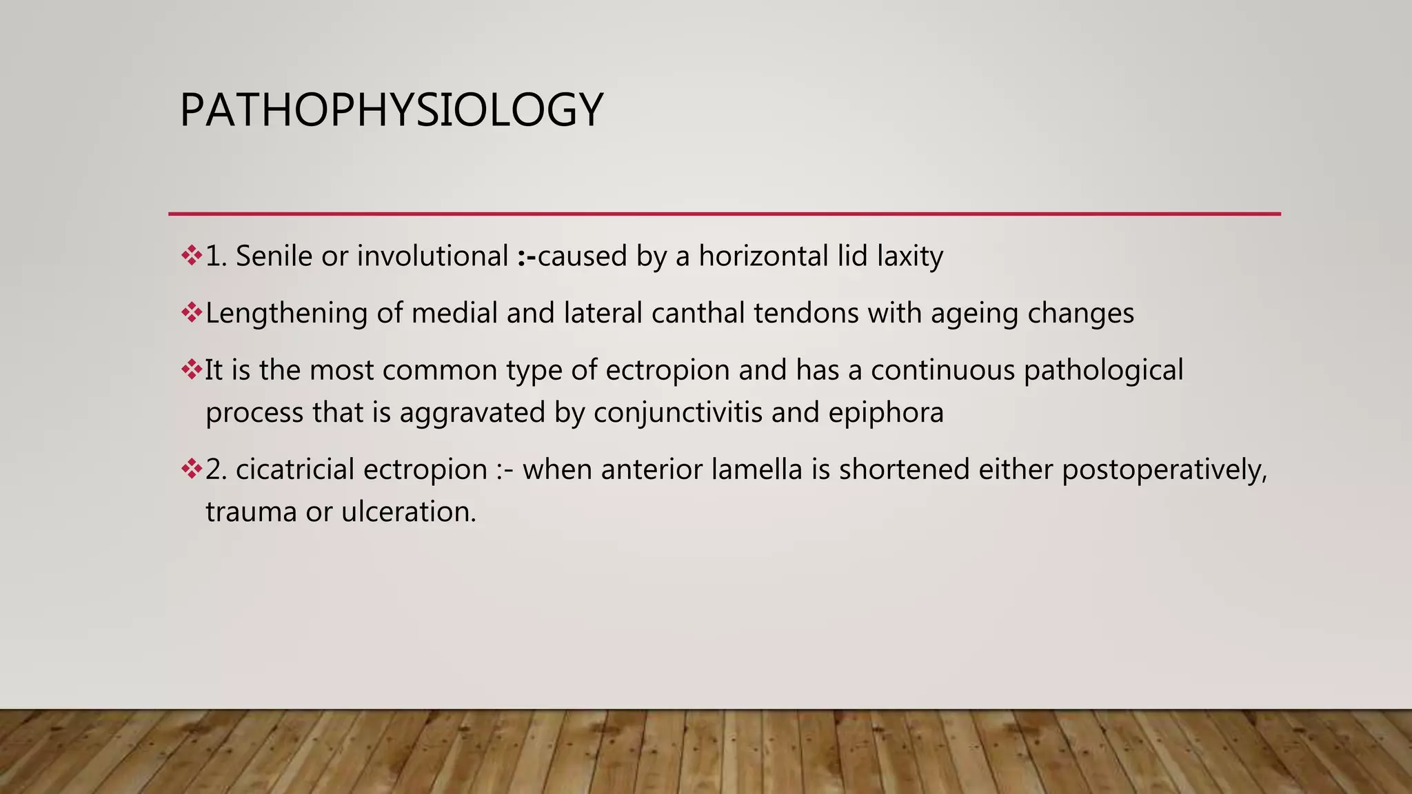 Ectropion | PPTX