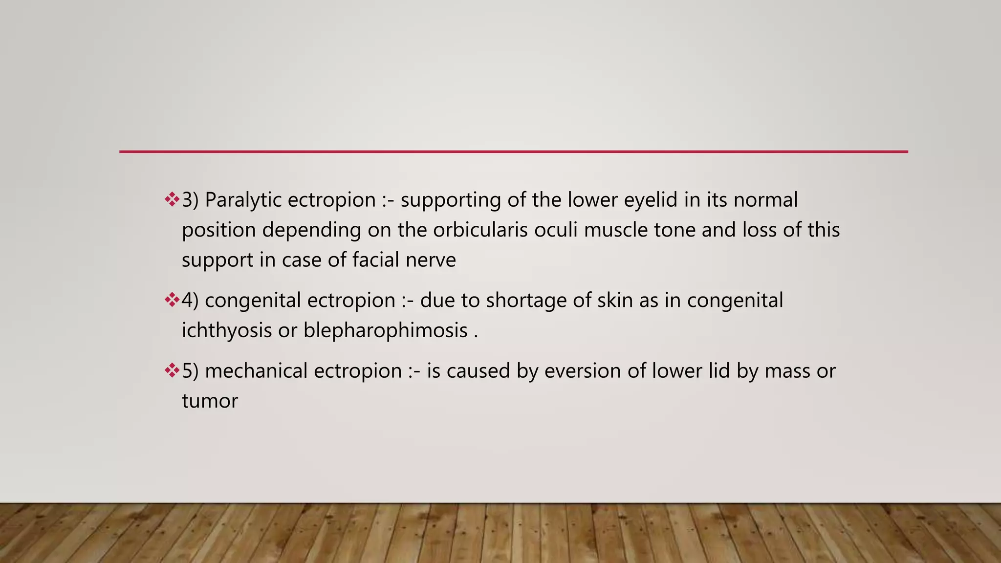 Ectropion | PPTX