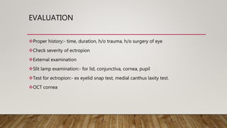 Ectropion | PPTX