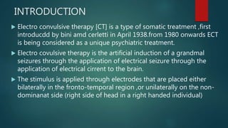 Ect slide share | PPTX | First Aid | Injuries