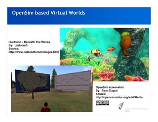 Second Life as a platform for collaboration and teaching | PPT