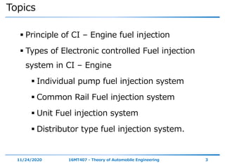 Ecu cI -fuel injection | PPTX