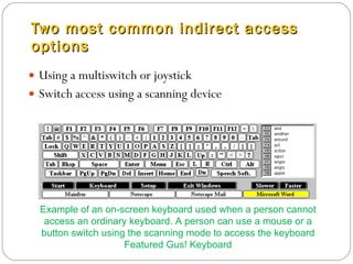 Lecture 3 - Environmental Control & Alternative Access | PPT