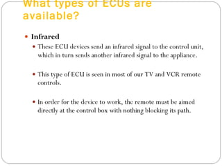 Lecture 3 - Environmental Control & Alternative Access | PPT
