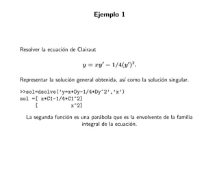 Ecuacion de clairaut | PDF