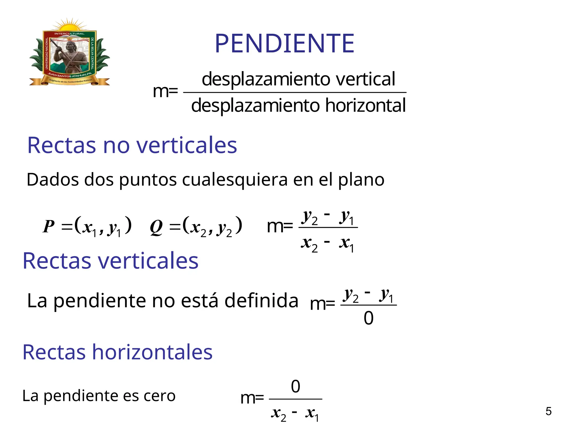 Ecuación_de_la_recta en el plano cartesiano formulas en ppt | PPT