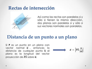 Calculo de Varias Variables ¨Ecuaciones de planos en r3¨ | PPTX